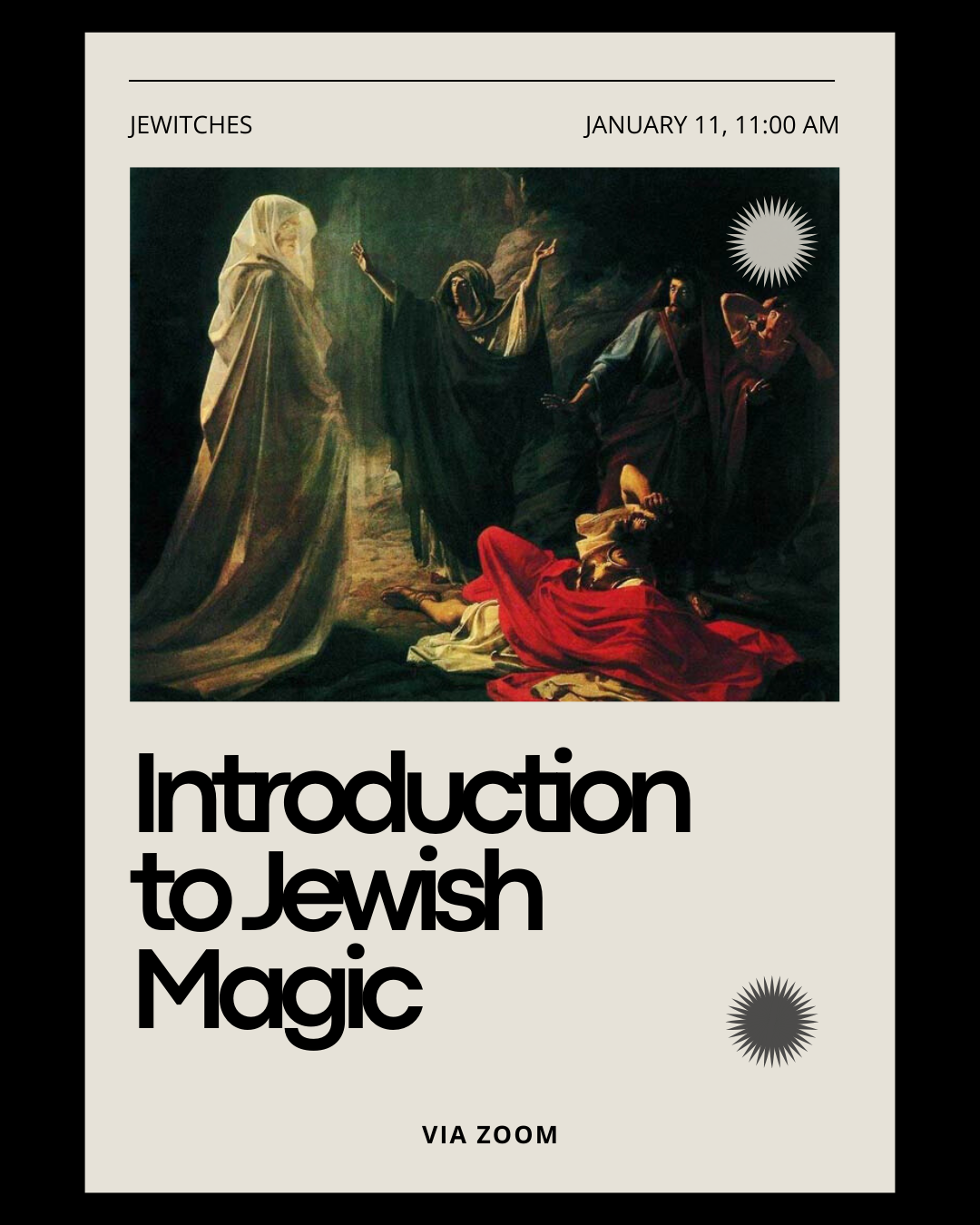 Introduction to Jewish Magic - Lecture REPLAY – Jewitches